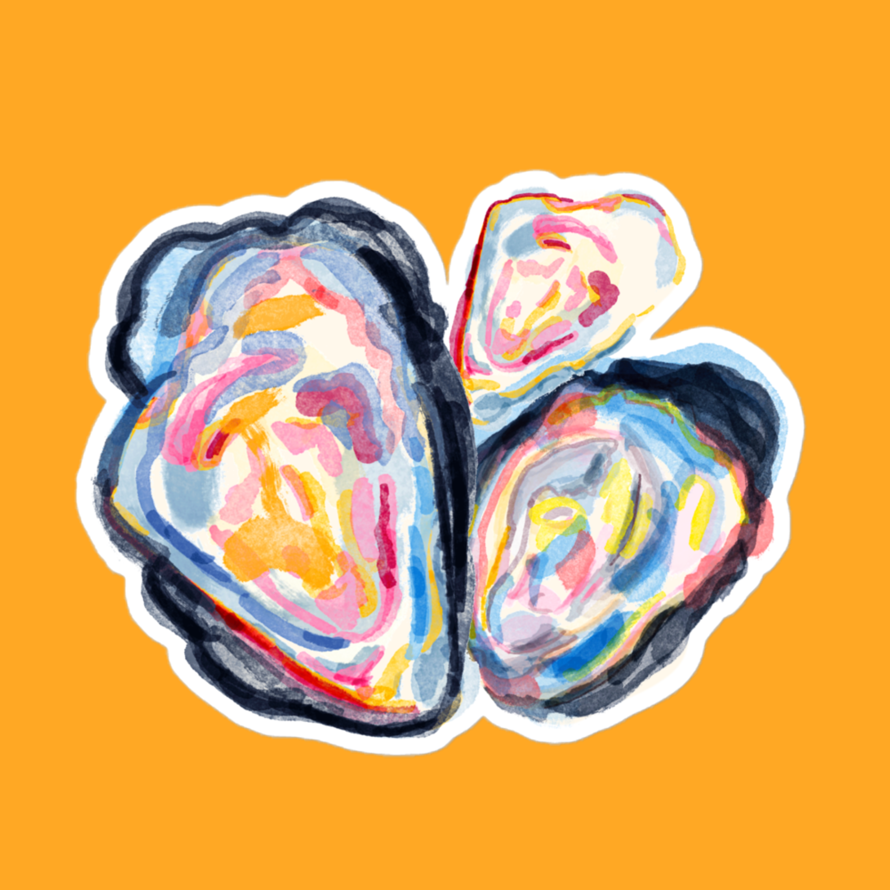 Oyster Bunch Sticker 🦪 – Set Apart Company