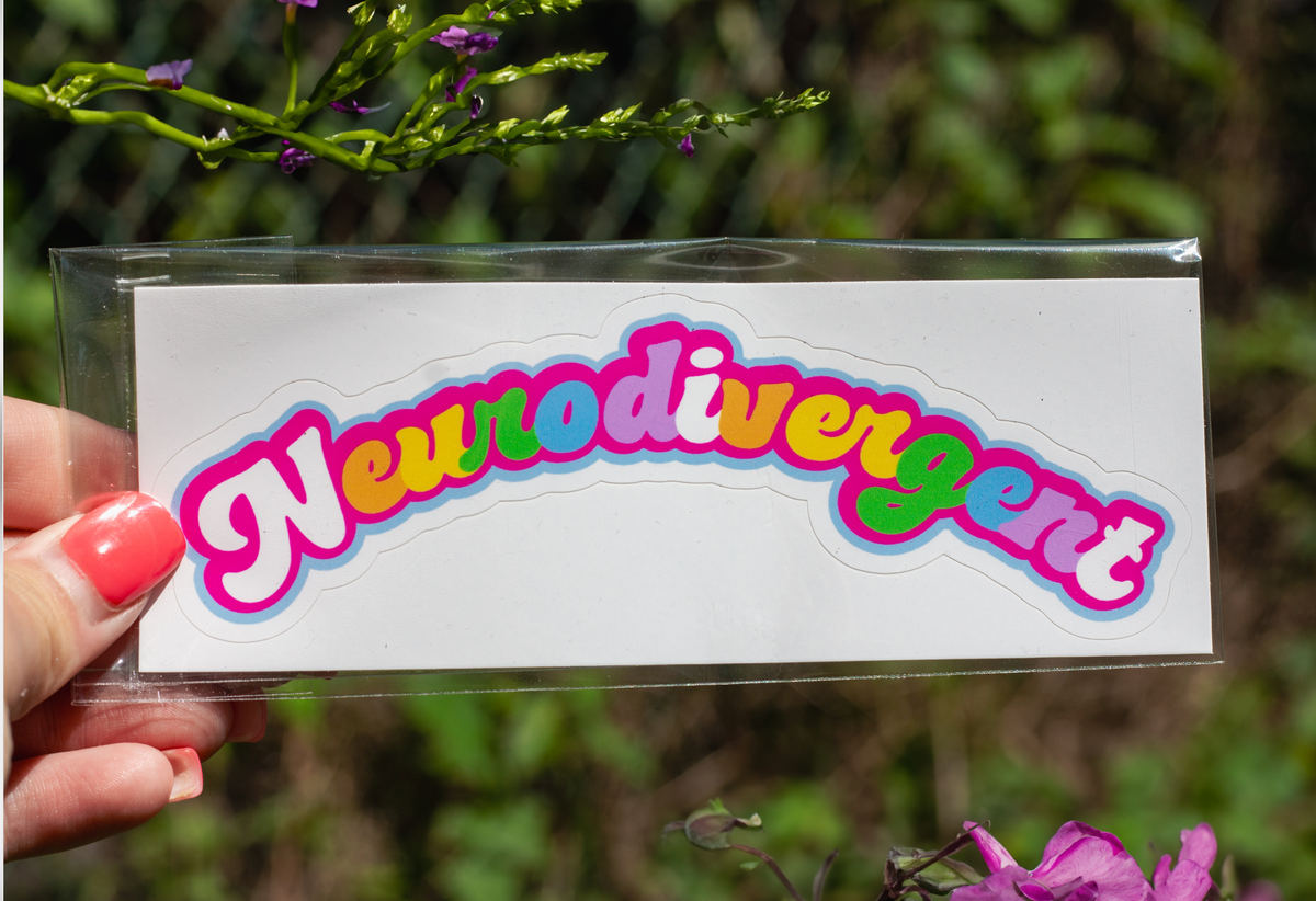 neurodivergent sticker mental health sticker awareness sticker mental ...